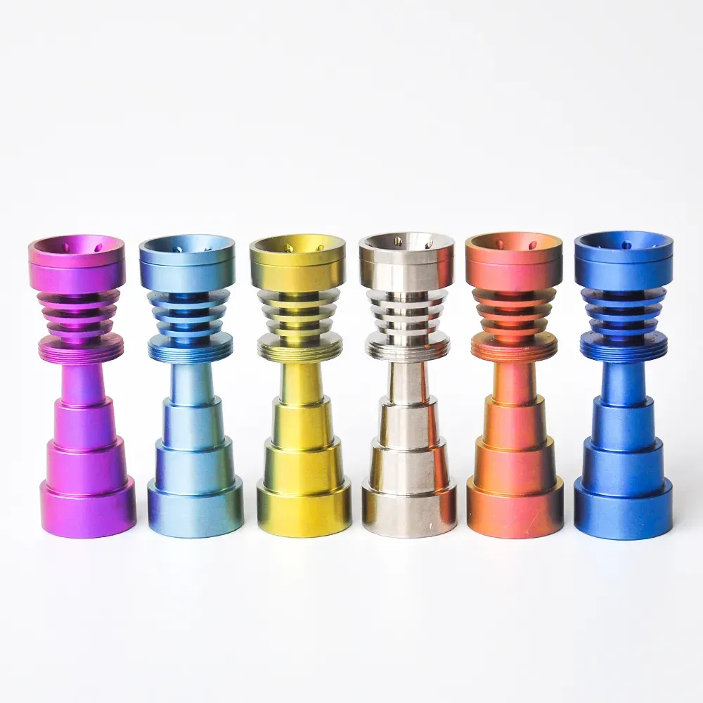 DHgate.com:6 in 1 Titanium Domeless Nail GR2 Nails 10mm &14mm& 18mm ...