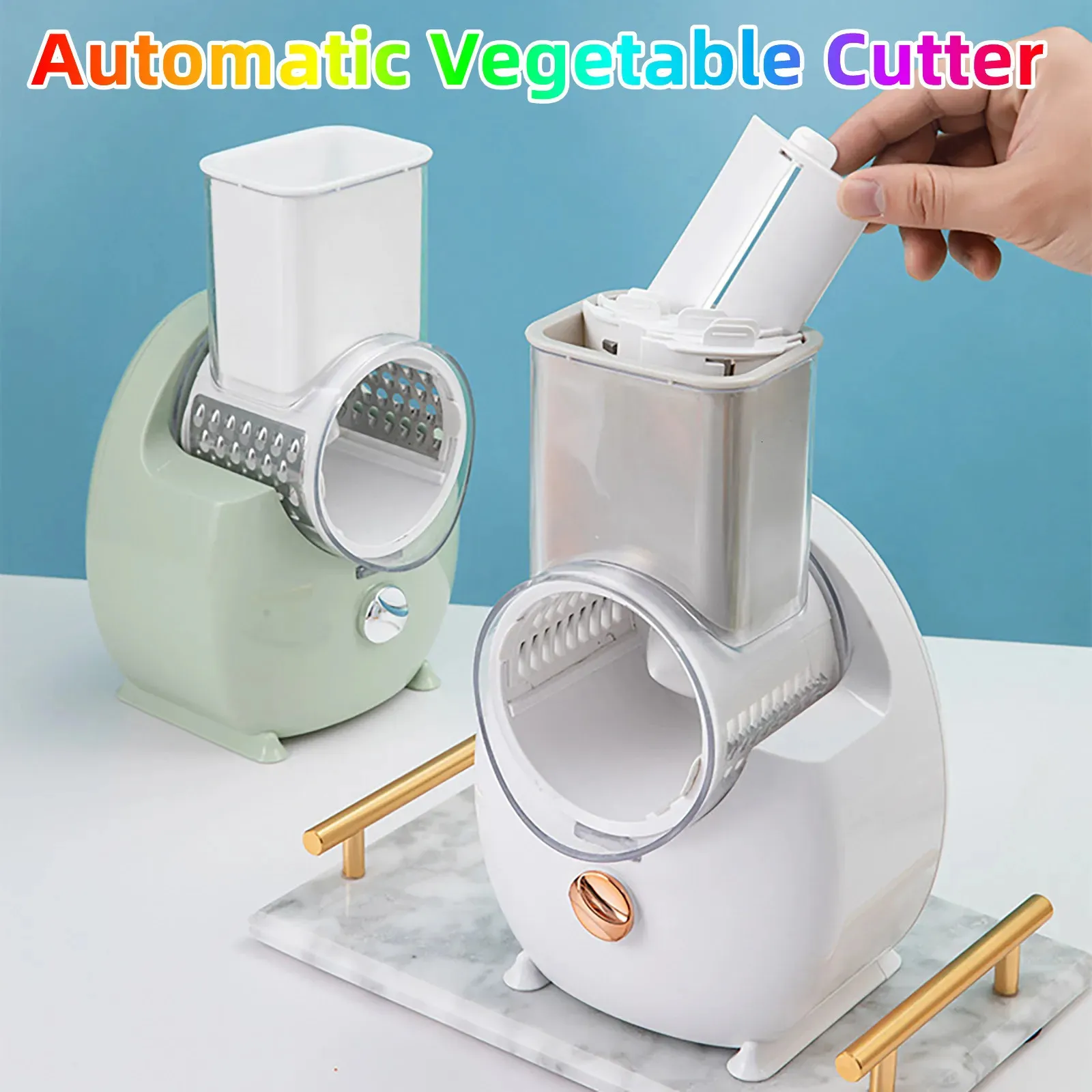 DHgate.com:Multifunctional Electric Vegetable Cutter Slicer Shredder ...