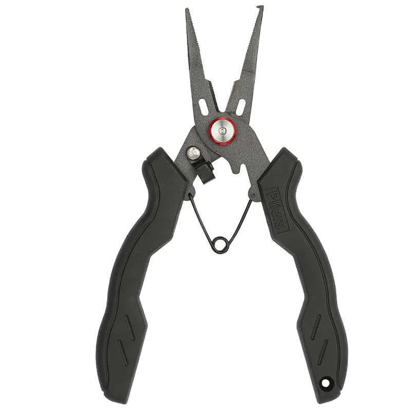 DHgate.com:Multi-function Stainless Steel Fishing Pliers Saltwater Split Ring Pliers Fish Hook ...