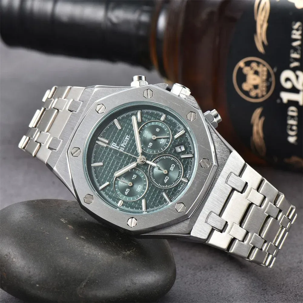 DHgate.com:Mens Stainless Steel Automatic Chronograph Watch with ...
