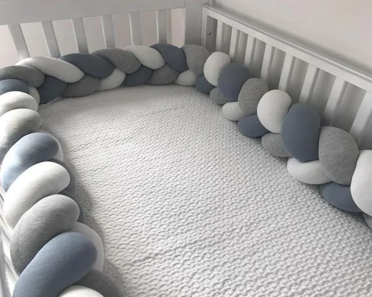 DHgate.com:Soft 3M Baby Bed Bumper Protector - Multi-Functional Infant ...