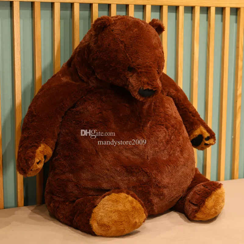 Large Plush Teddy Bear: 39 Inch/100CM Brown Stuffed Animal Soft Comfort ...
