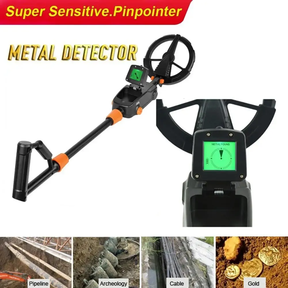 Advanced LCD Metal Detector - Deep Search Gold Finder, Waterproof Coil ...