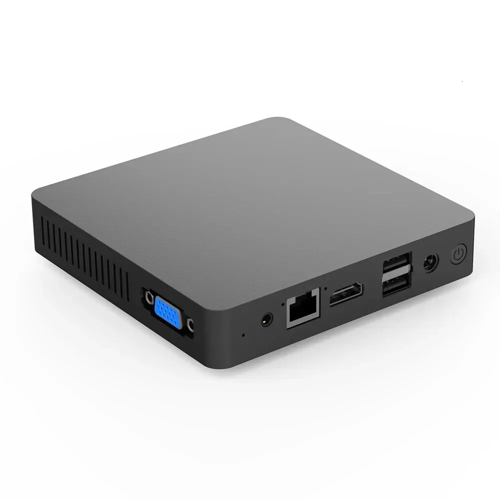 SZBOX S33 Sin Ventilador Intel Celeron N3350 Windows 10 Mini PC 6GB 64GB 1000M LAN 2.4G Wifi BT4 ...