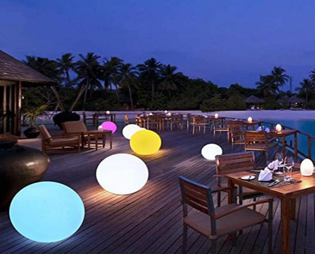 Solar Floating Pool Lights - Inflatable Waterproof LED Globe, Color ...