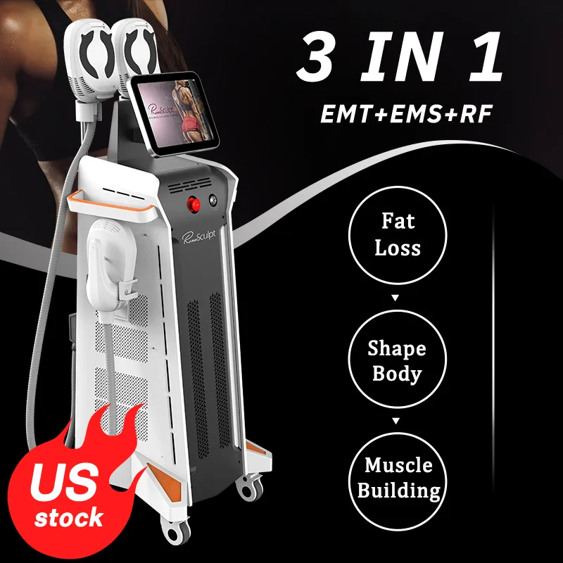 High-Power Body Sculpting Machine: EMS Muscle Stimulator with RF ...