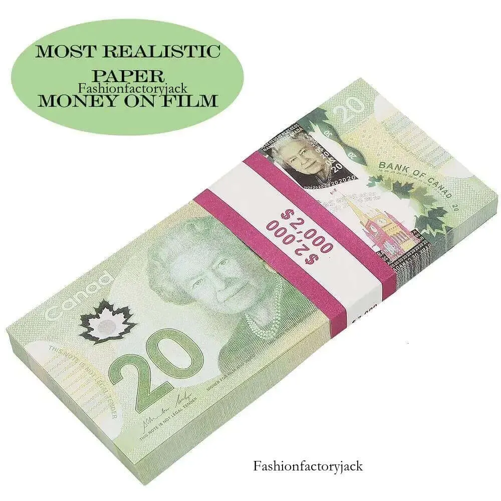 Other Special Paper Prop Canadian Game Copy Money DOLLAR CAD NKNOTES ...