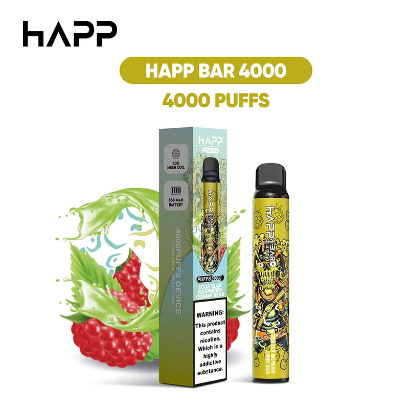 EU Huge Vapor 4000 Puff Vape Bar Disposable 4k 7k 9k Puffs E Cigarettes ...