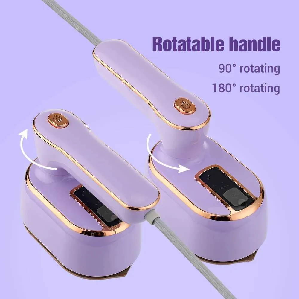 Portable Mini Vertical Steam Iron For Clothes, Powerful Handheld ...