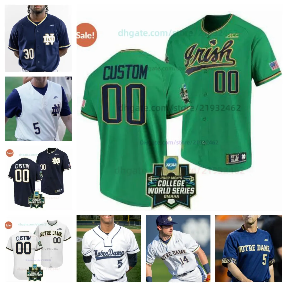 Notre Dame College Baseball Shirt Dodgers Featuring Rory Fox, Jack ...