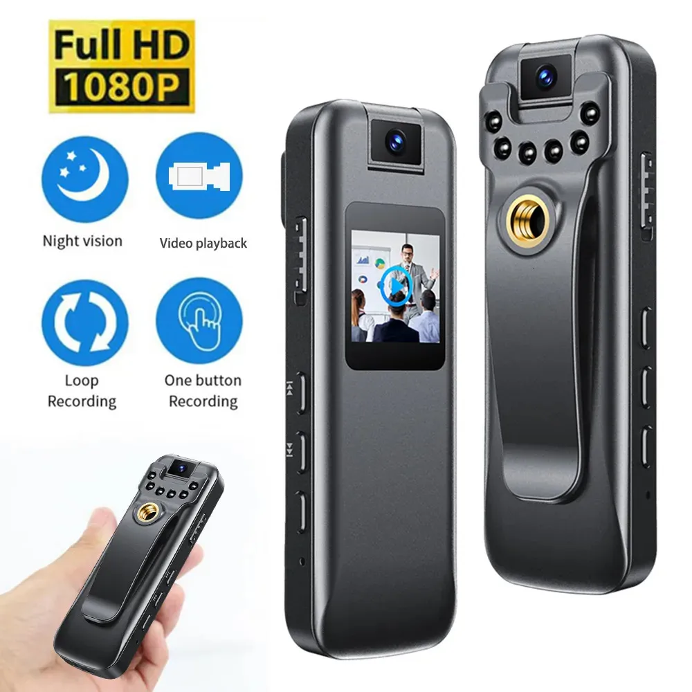 Full HD 1080P Mini Body Camera - Sports DV with Night Vision & Motion ...
