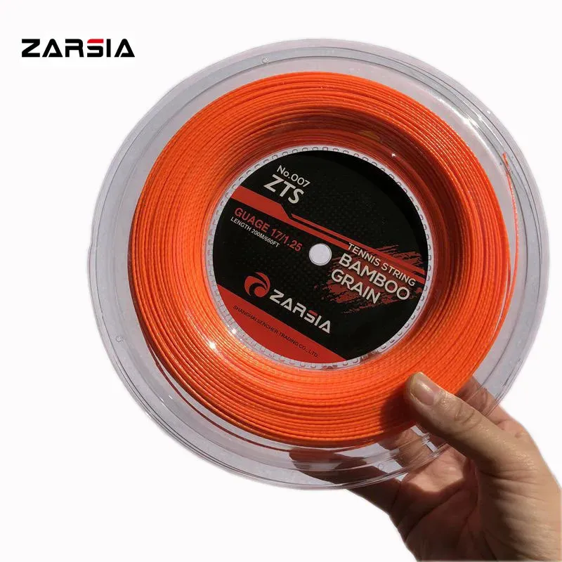 ZARSIA Bamboo Slub Tennis Apacs Elite 3 String 125mm Hard Wire, 17G ...