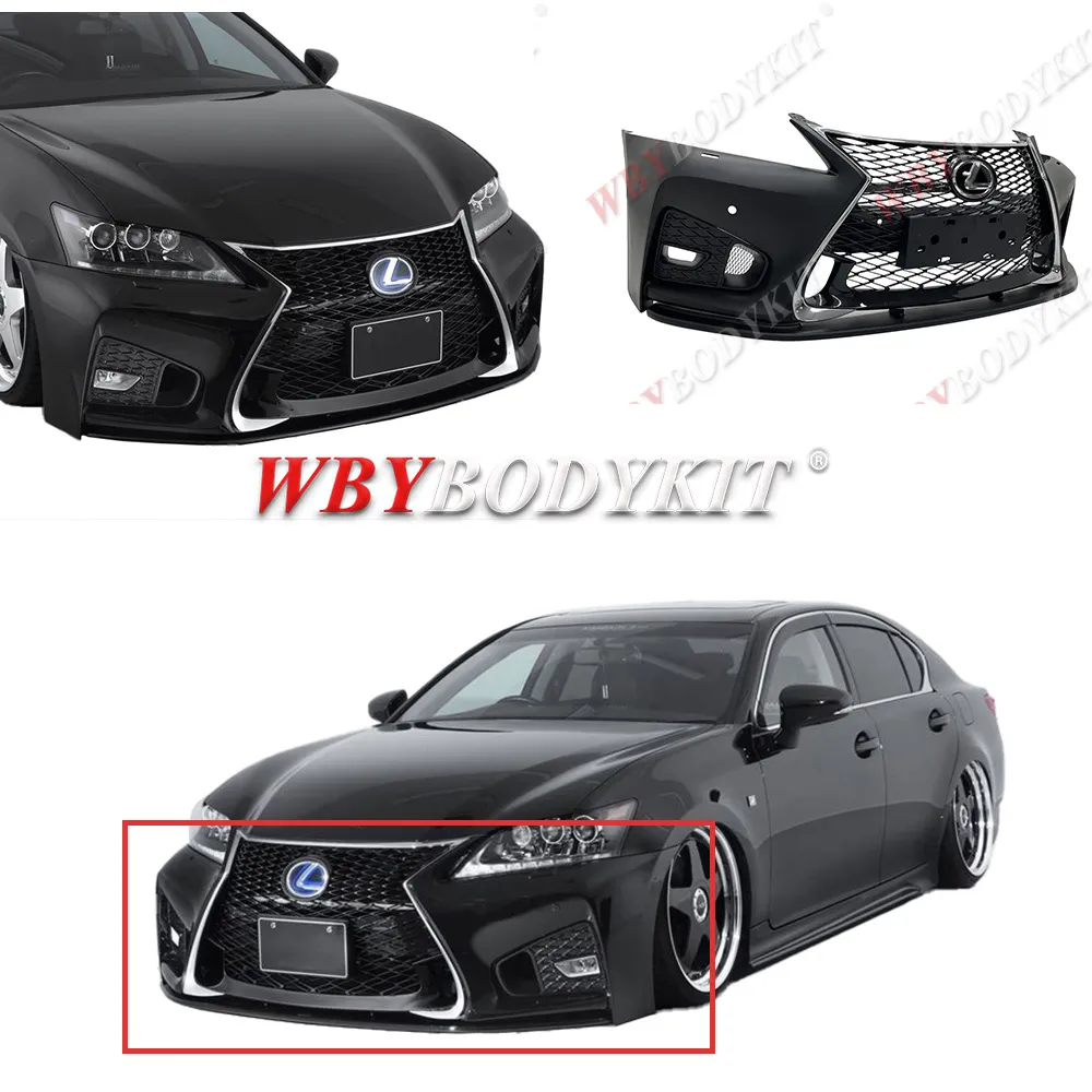 Lexus GS 2012-2015 GSF Style Body Kit - Front Bumper, Grille, Side ...