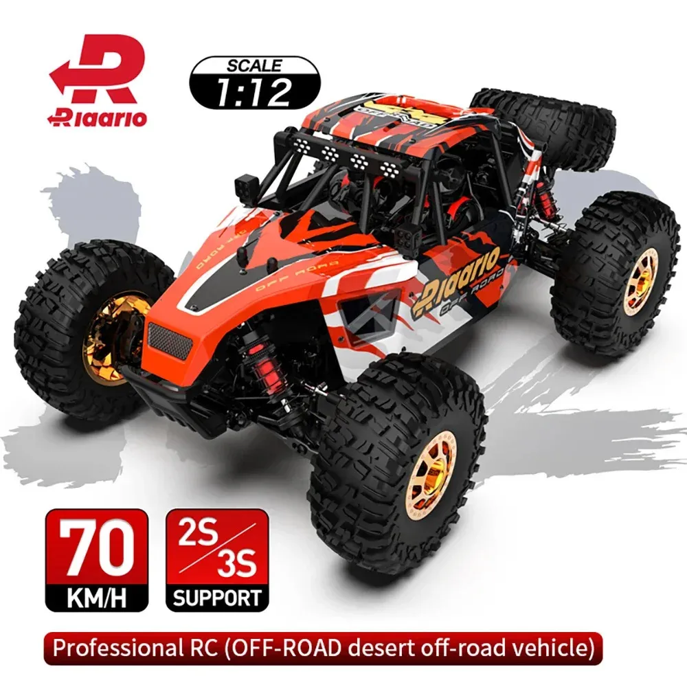 4WD Brushless RC Car 1/12 Camion Désertique Hors Route, 2,4 G De Modèle ...