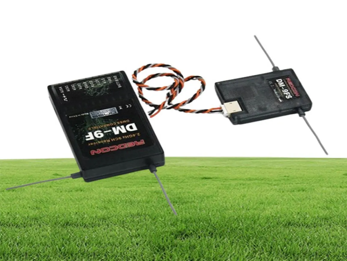 High-Performance 9CH DMSS Receiver - DM9F Compatible with JR ...