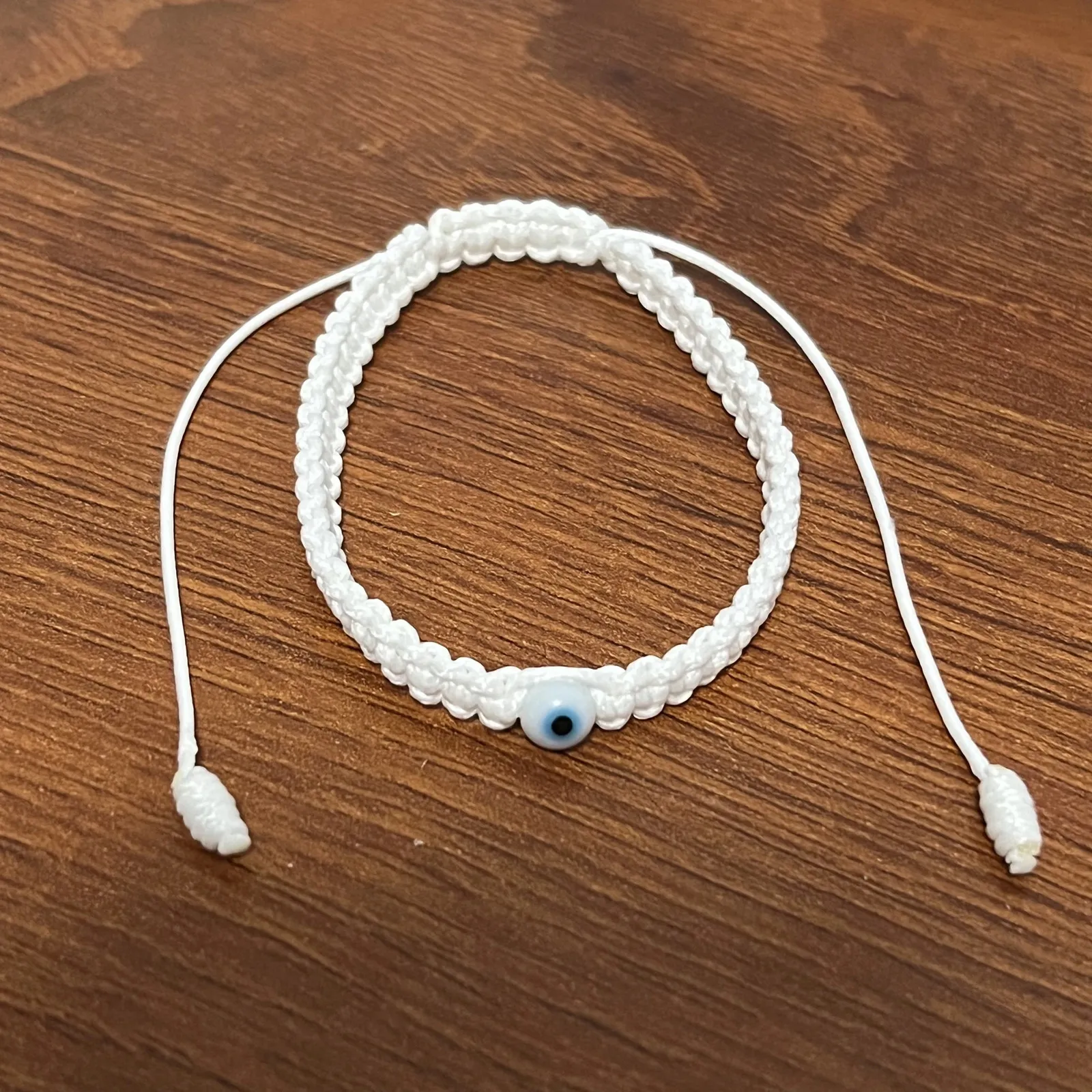 12-Pack Braided Good Luck Eye Bracelet Set - Handcrafted Wax Thread ...