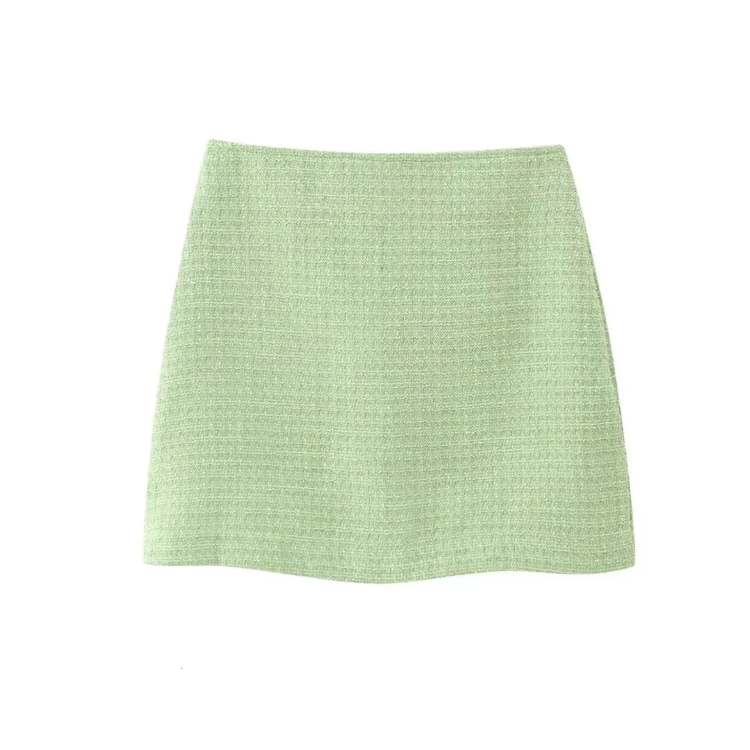 Foridol Tweed Blazer Skirt Outfit Set, Autumn Winter Matching Set ...