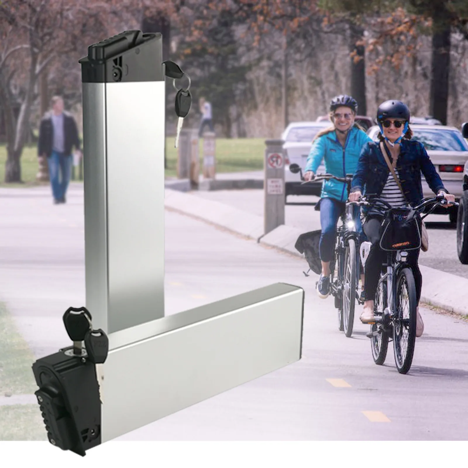 48V Folding Electric Bike Battery - 10.4Ah Hidden Akku for E-Bikes ...