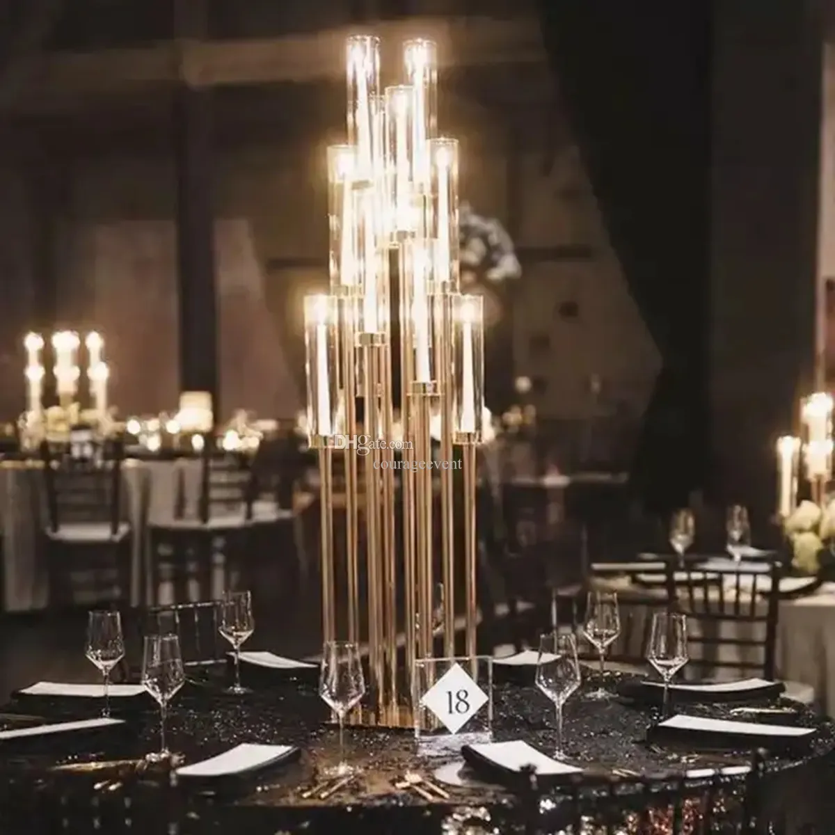 Led candles wedding 60 photos - Astyledwedding.com