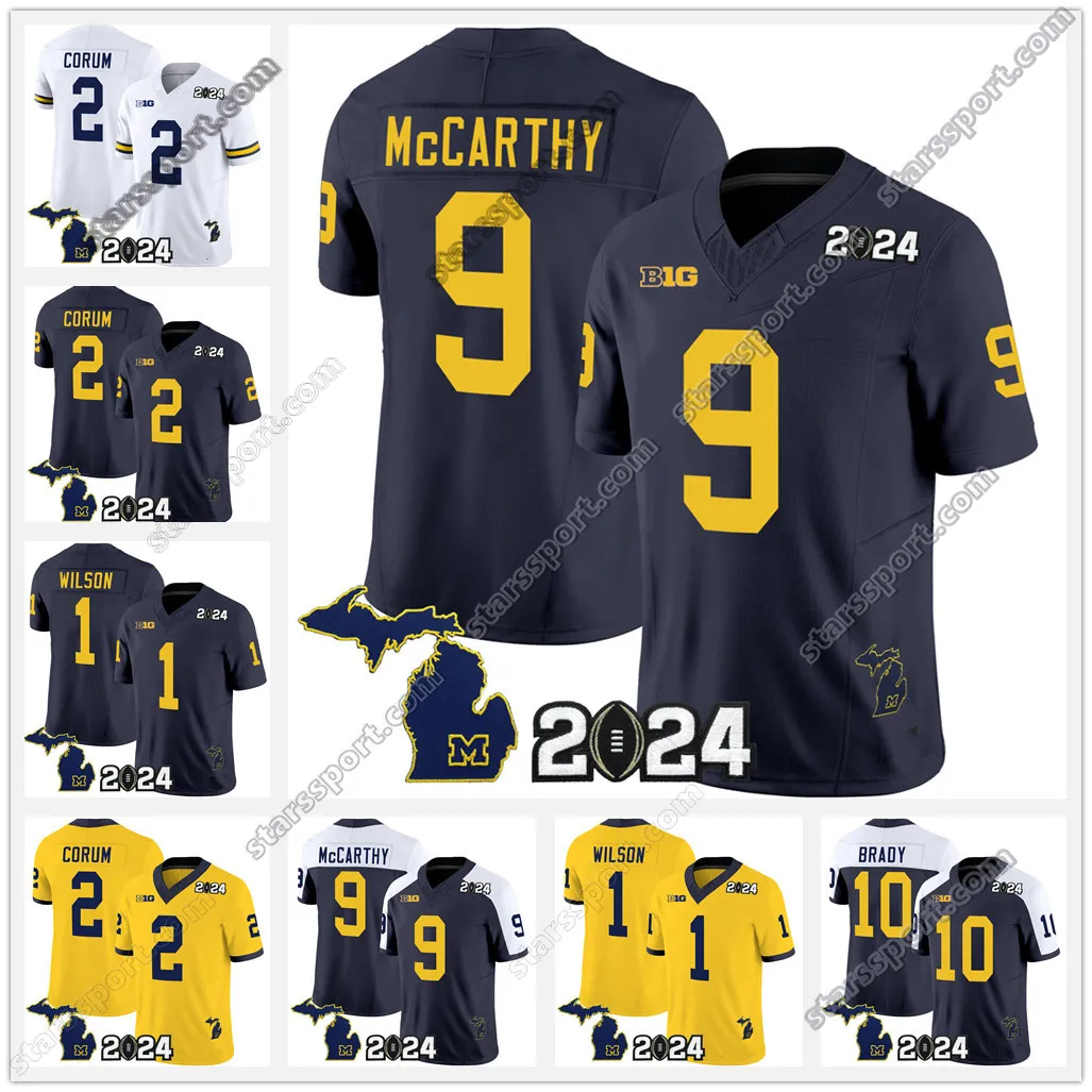 Michigan Wolverines Football Jersey College Team Gear For US & EU Fans ...