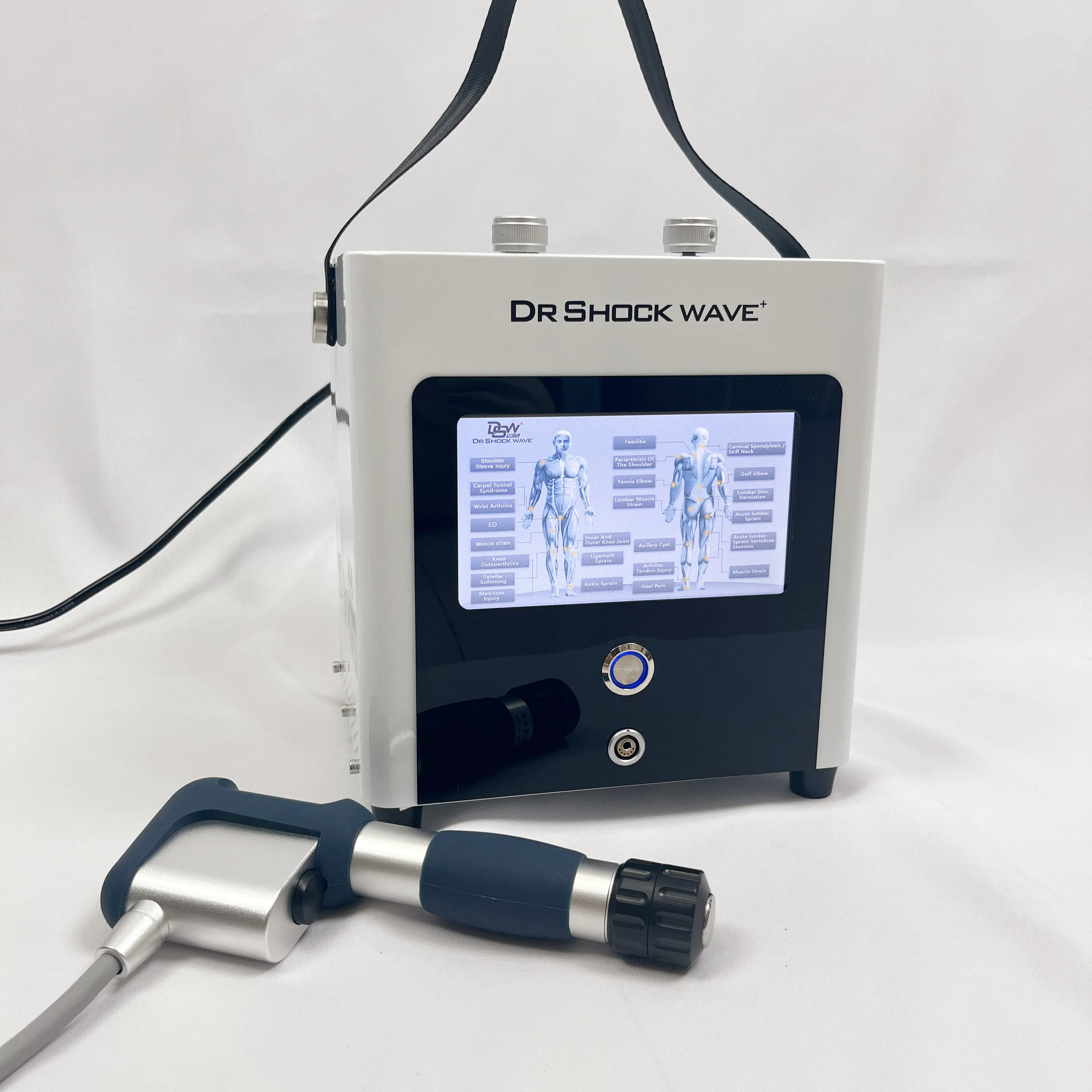 DHgate.com:Portable Shockwave Therapy Massager Mini Pain Relief Machine ...