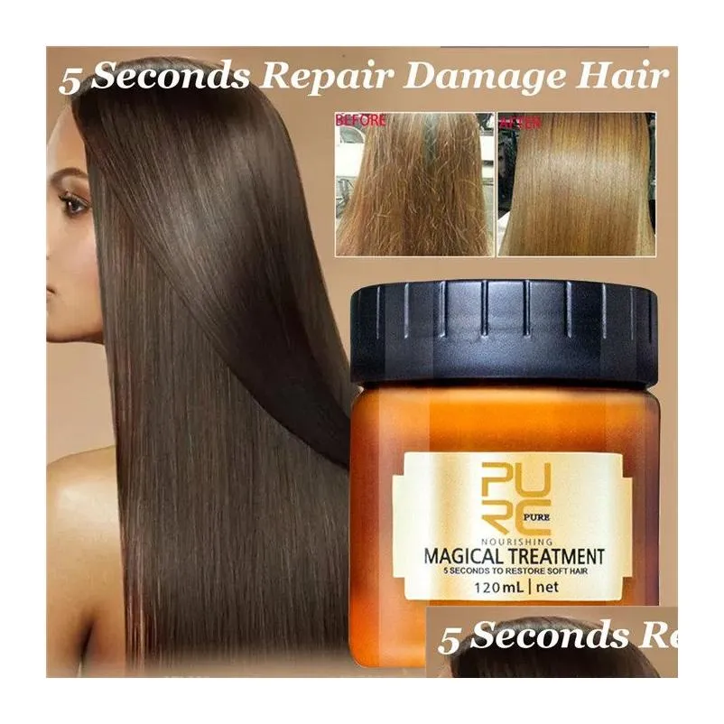 DHgate.com:5-Second Magical Hair Repair Mask: 120ml Deep Conditioning ...