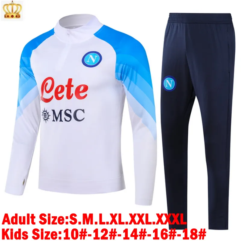 Napoli Soccer Set 2023 24: Full Length Jacket, Trench Coat & Tracksuit ...