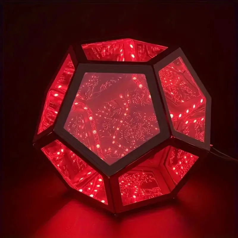 DHgate.com:Infinity Dodecahedron RGB Color-Changing LED Gaming Light ...
