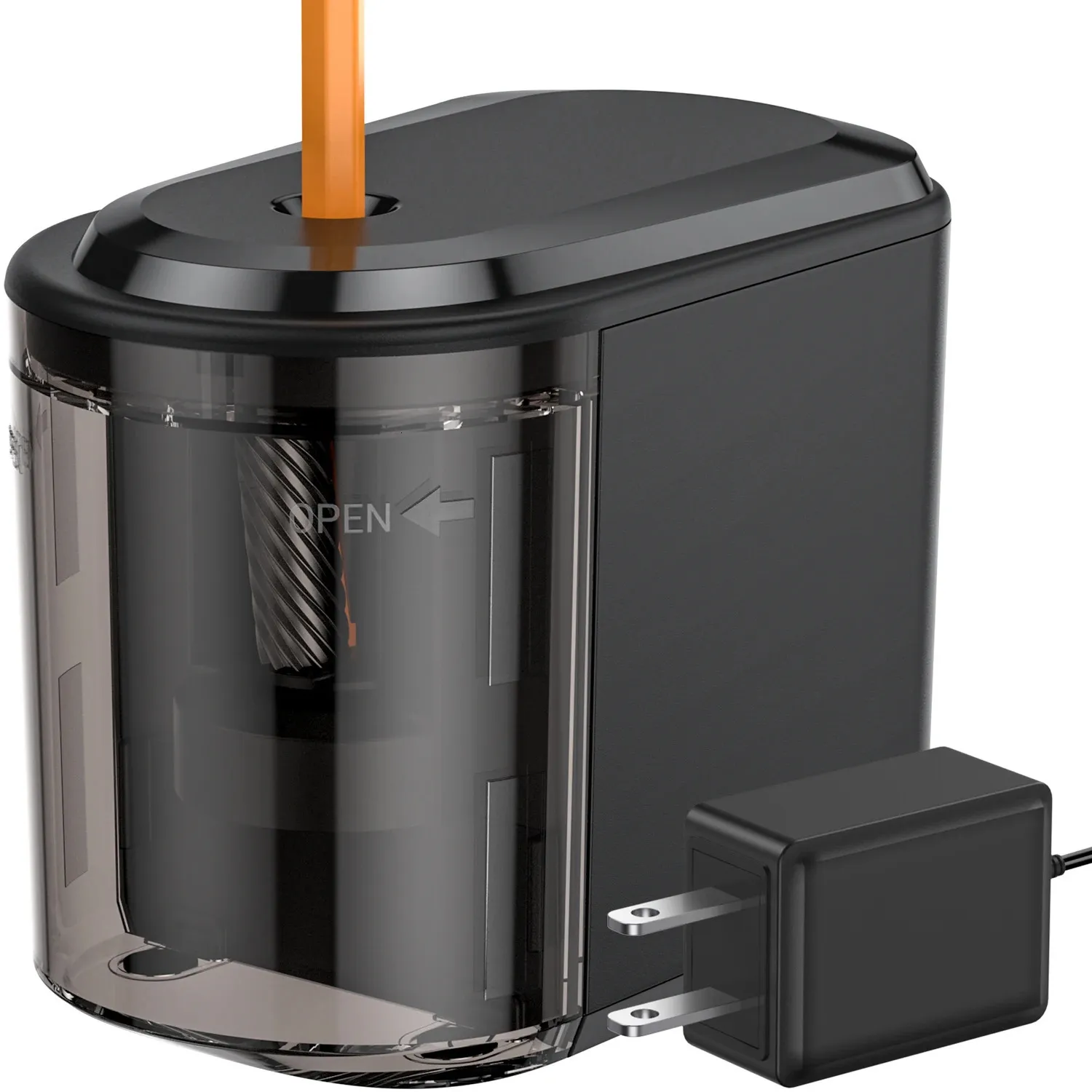 DHgate.com:Electric Pencil Sharpener with Auto Start and Cleaning Brush ...