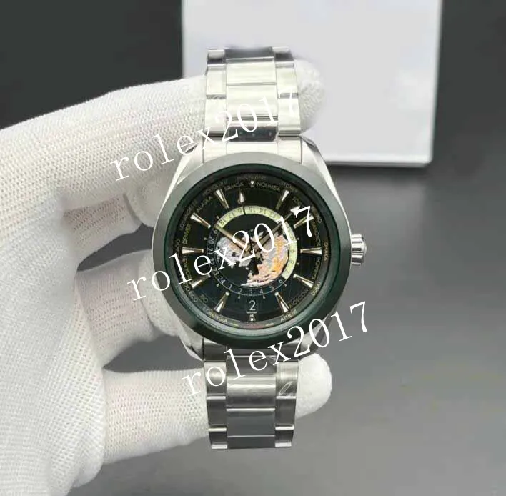 Stainless Steel Wrist Watch: VSF Worldtimer Best Edition Green Dial SS ...