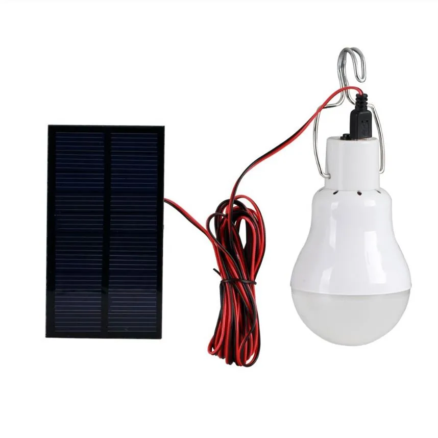 DHgate.com:15W Solar-Powered LED Bulb with Panel - Eco-Friendly Outdoor ...