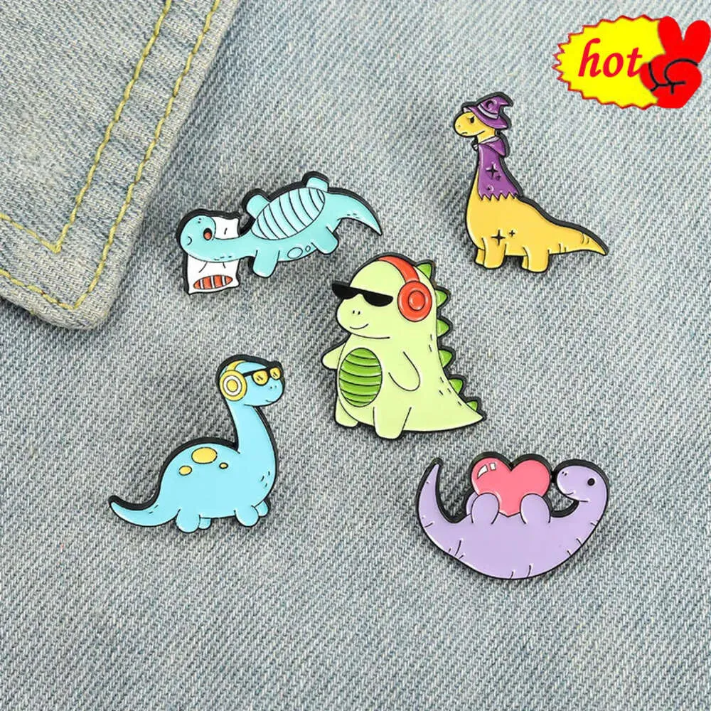 DHgate.com:Cartoon Dinosaur Enamel Brooch Pins for Backpacks with ...