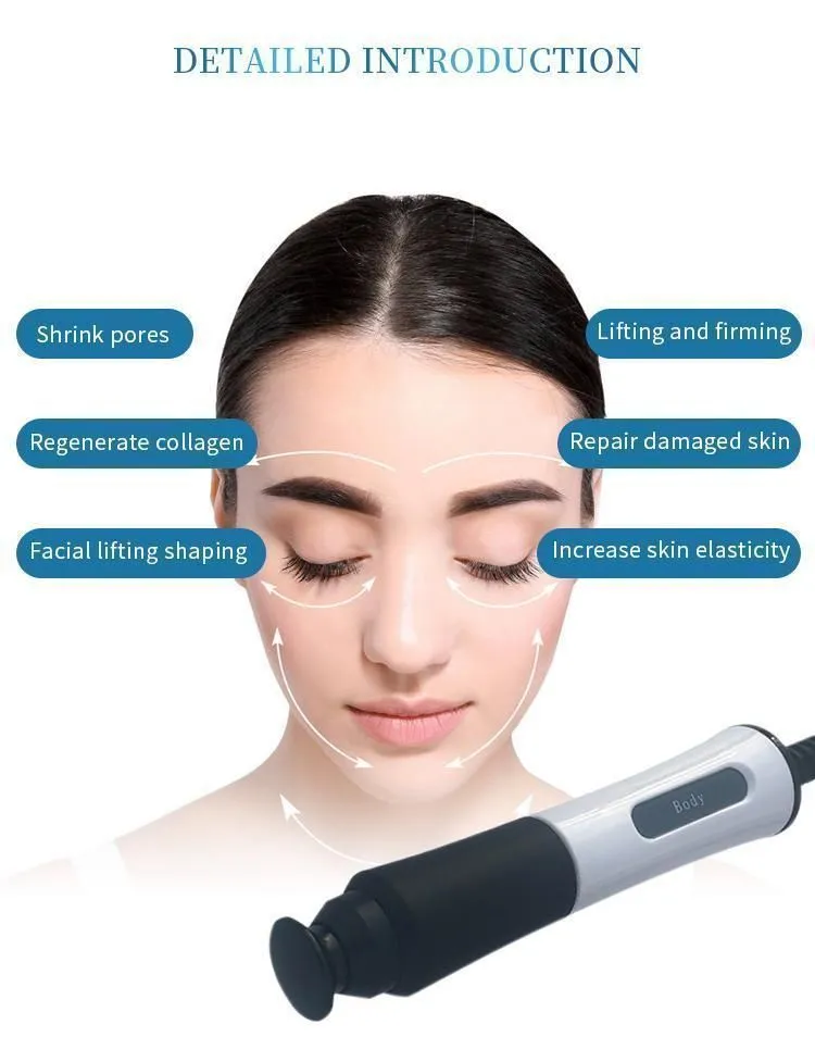RF Ice Sculpture Facial Lifting Cleaning Equipment For Wrinkle Removal ...