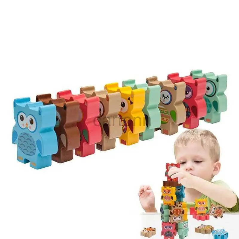 DHgate.com:Wooden Owl Stacking Blocks Toy with Oversized Nesting ...