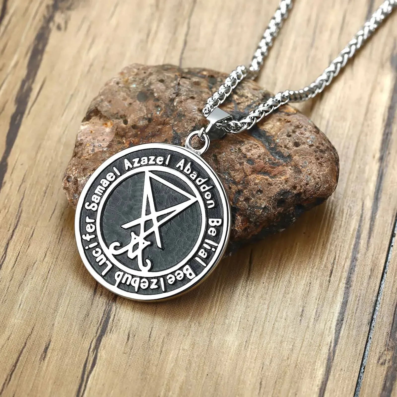 SELLO DE LUCIFER, LUCIFER SIGIL, MEJOR REINAR EN EL INFIERNO COLLAR CON ...