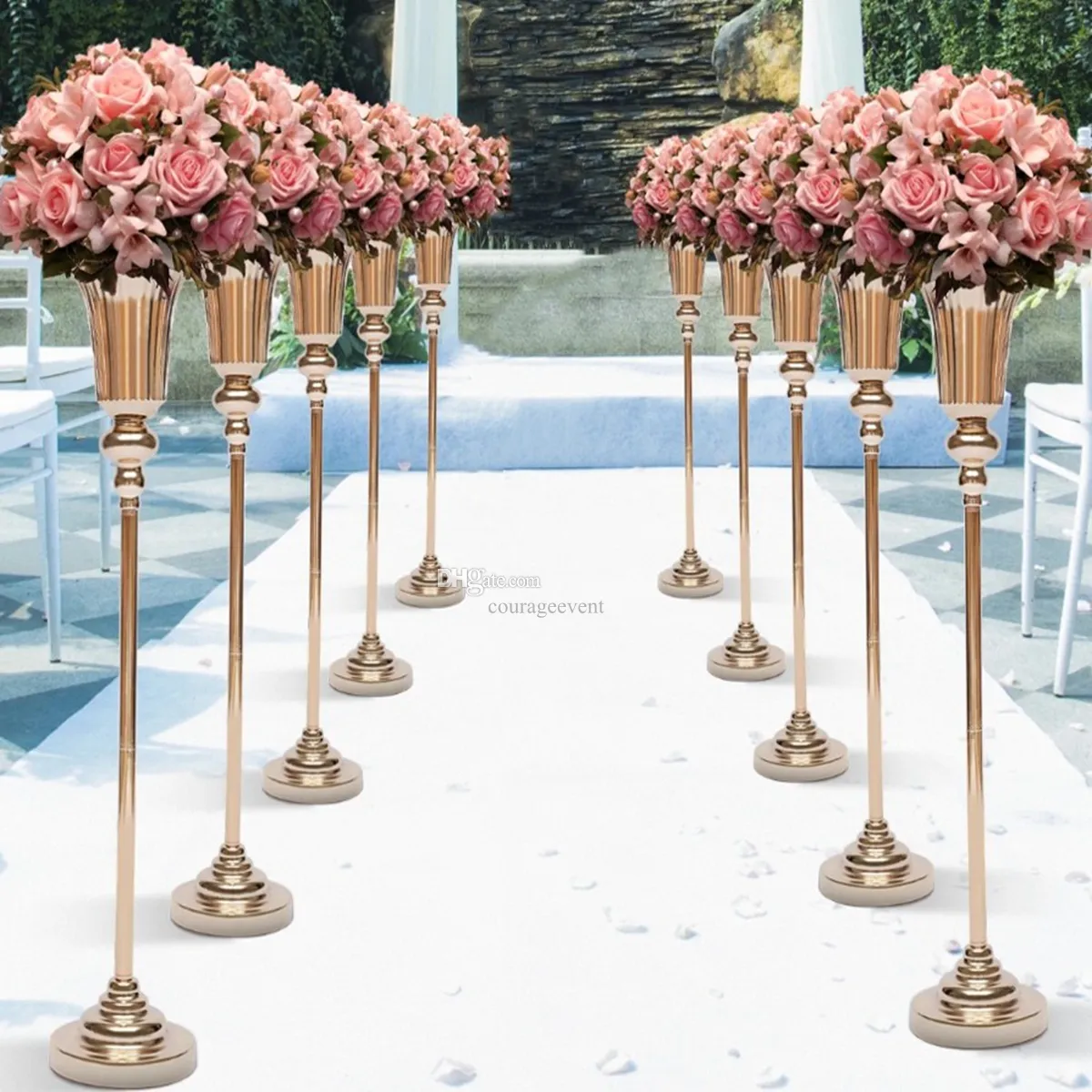 Floral Stands: Versatile Metal Pedestal Display Stands, Wedding Arch ...