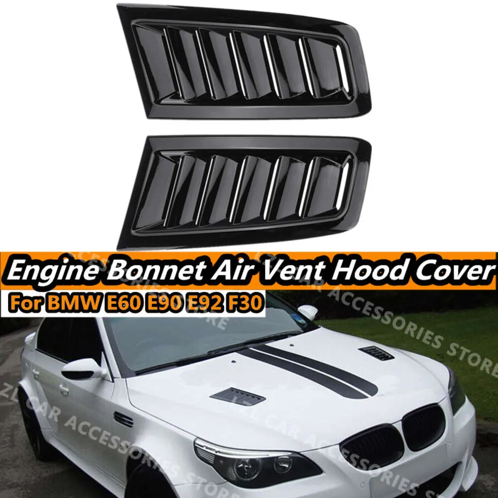 DHgate.com:BMW Engine Hood Vent Cover, Glossy Black Air Scoop Bonnet ...
