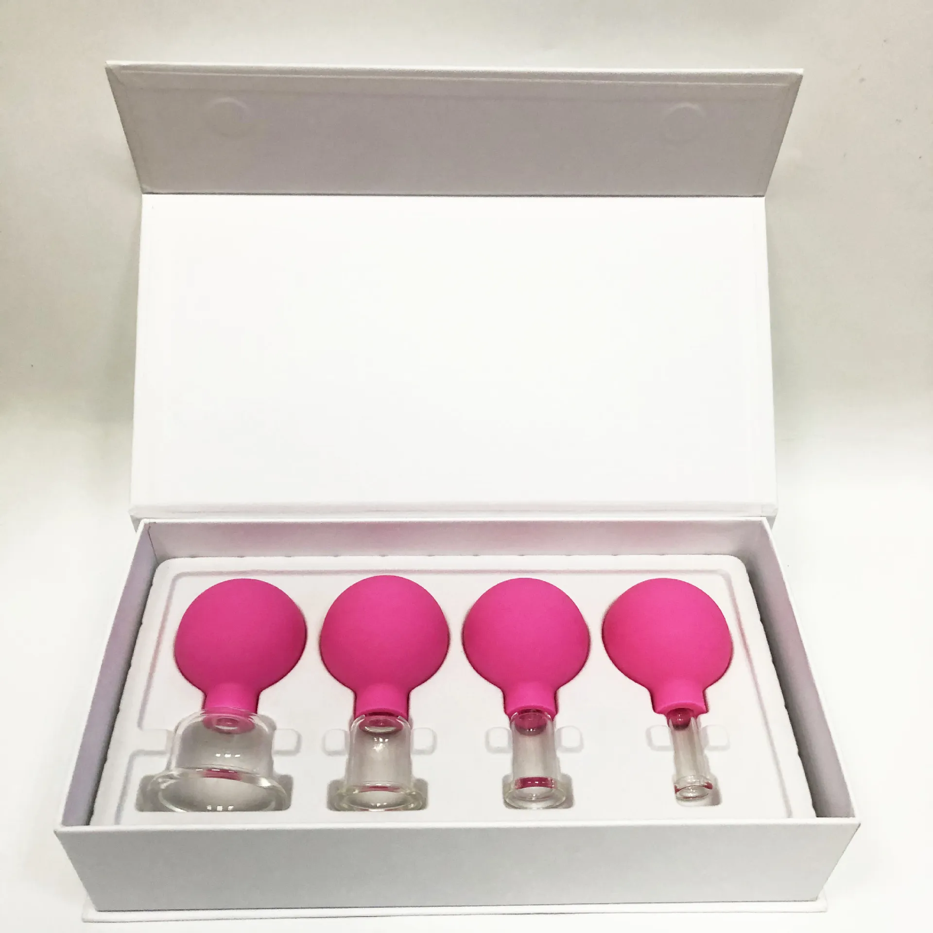 Premium Cupping Therapy Set - Glass Cupping Cups, Vacuum Suction, Body ...
