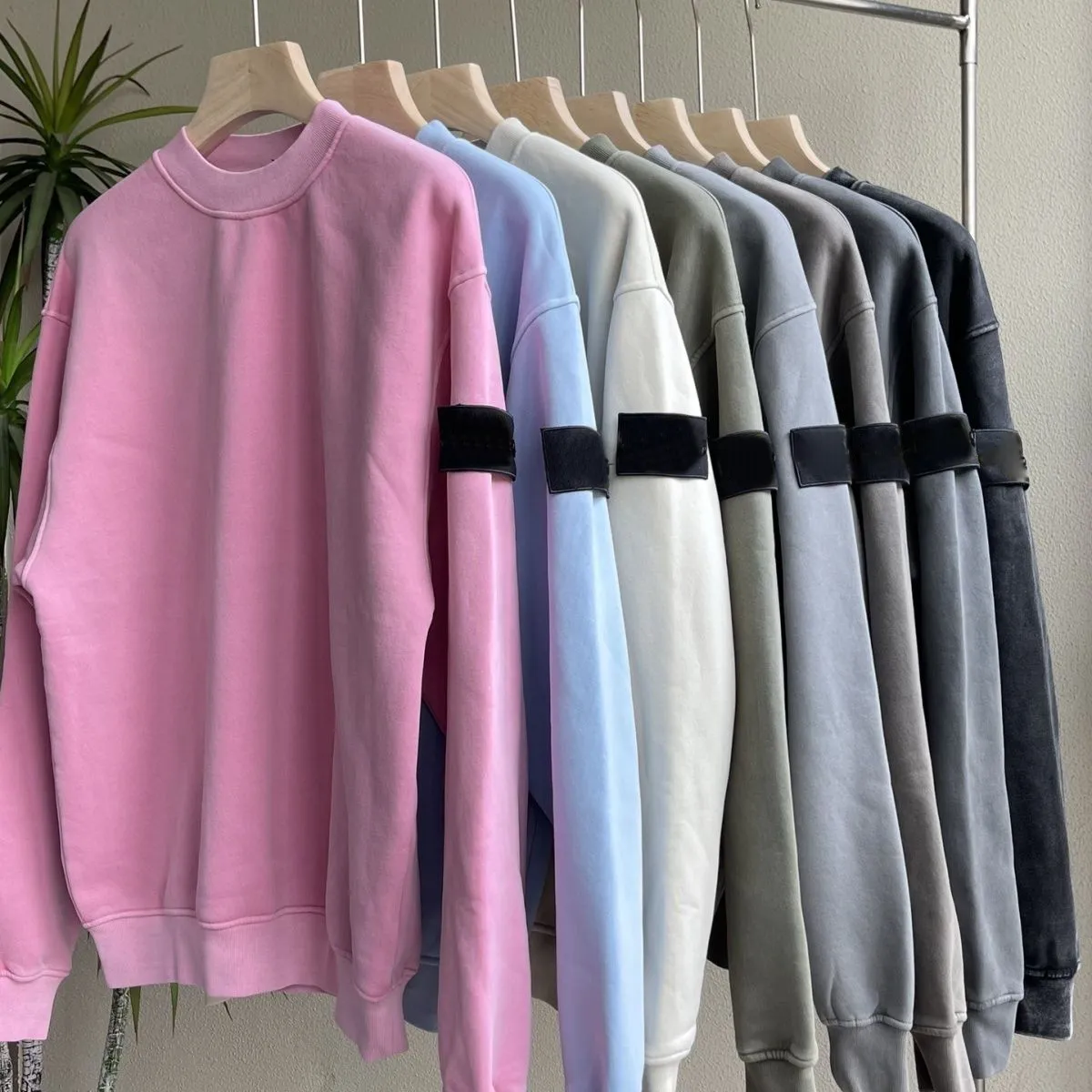 Designer Jumper Tech Fleece Pullover Hoodie Men 100% Cotton Thick Long ...