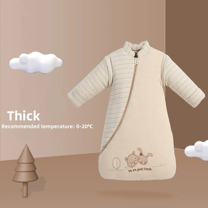 Baby Sleeping Bags Thick Cotton Winter Sleep Sacks For Newborns, Babies ...