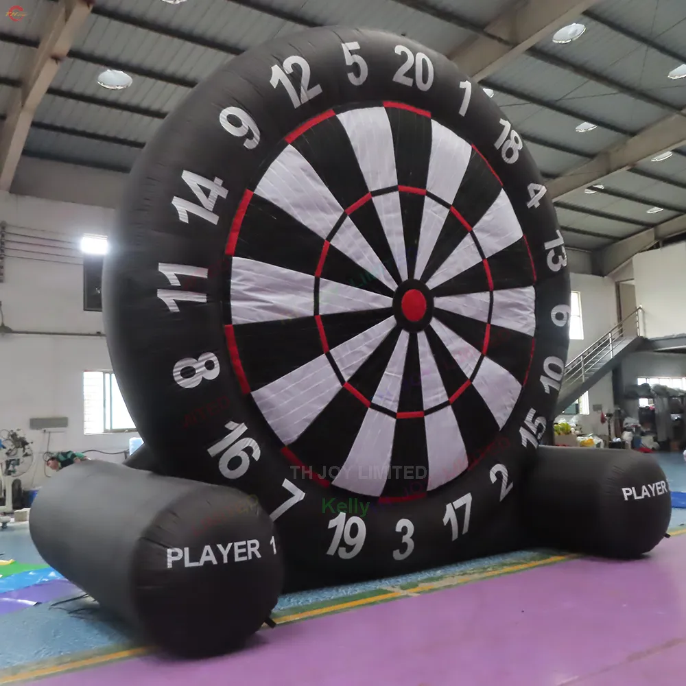 Free Ship Outdoor Activities Giant Interactive Inflatable Dart Board ...