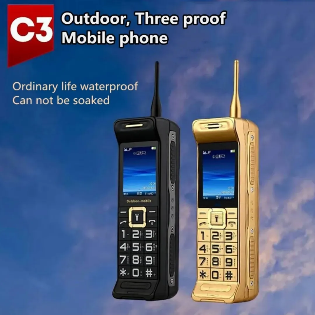 Retro Cell Phone Handset - Long Standby, Dual SIM, MP3, Flashlight ...