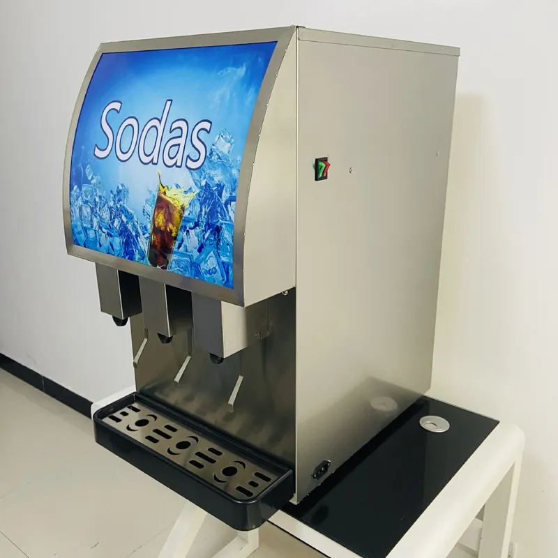 Commercial Drink Dispenser, Freestanding Cola Machine: Ready To Serve ...