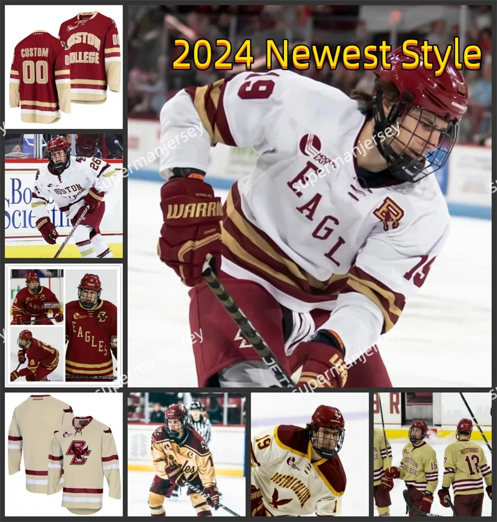 Colby Ambrosio Boston College Eagles Jersey Mike Posma Nikita ...