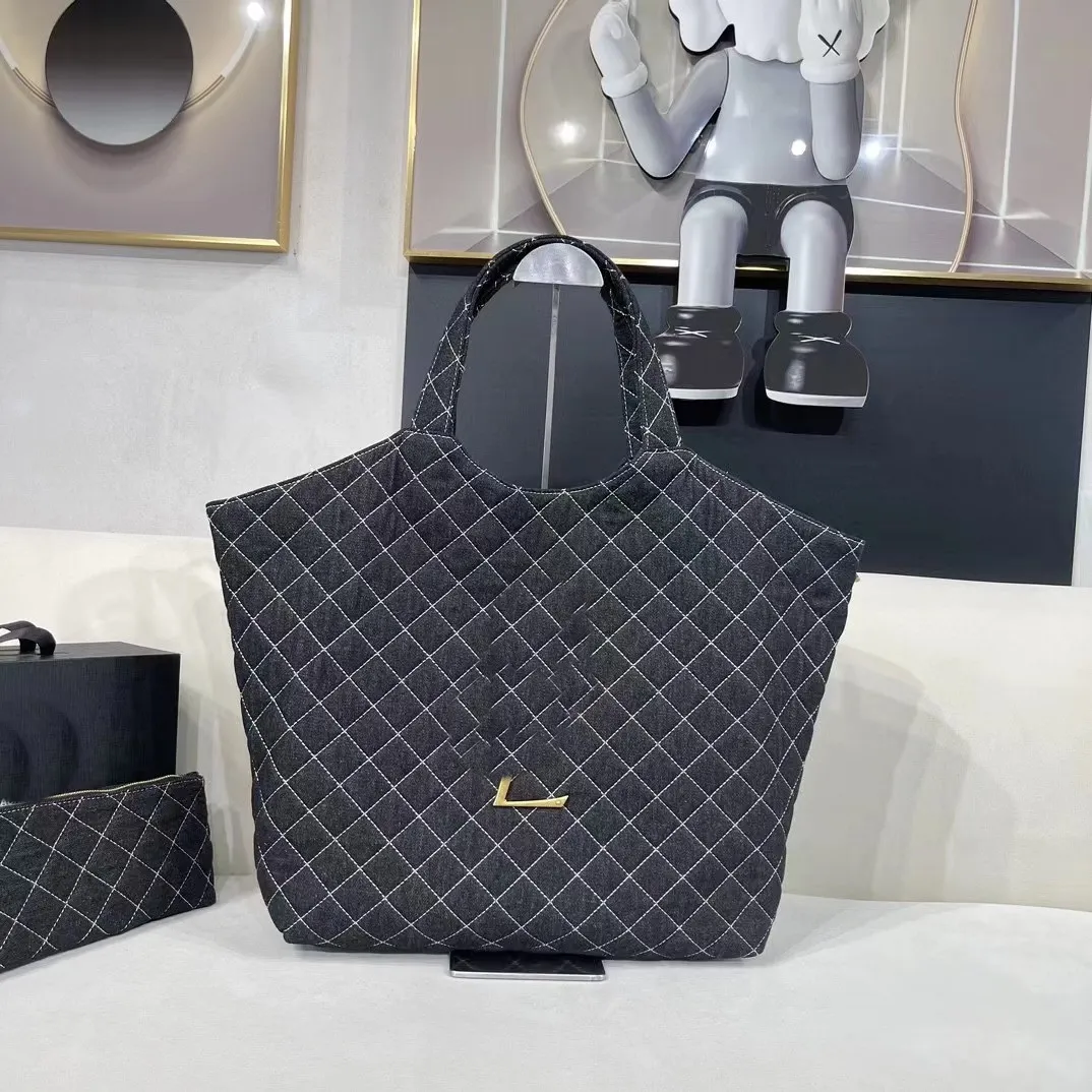 DHgate.com:new style garbage bag denim handbag large capacity bag ...