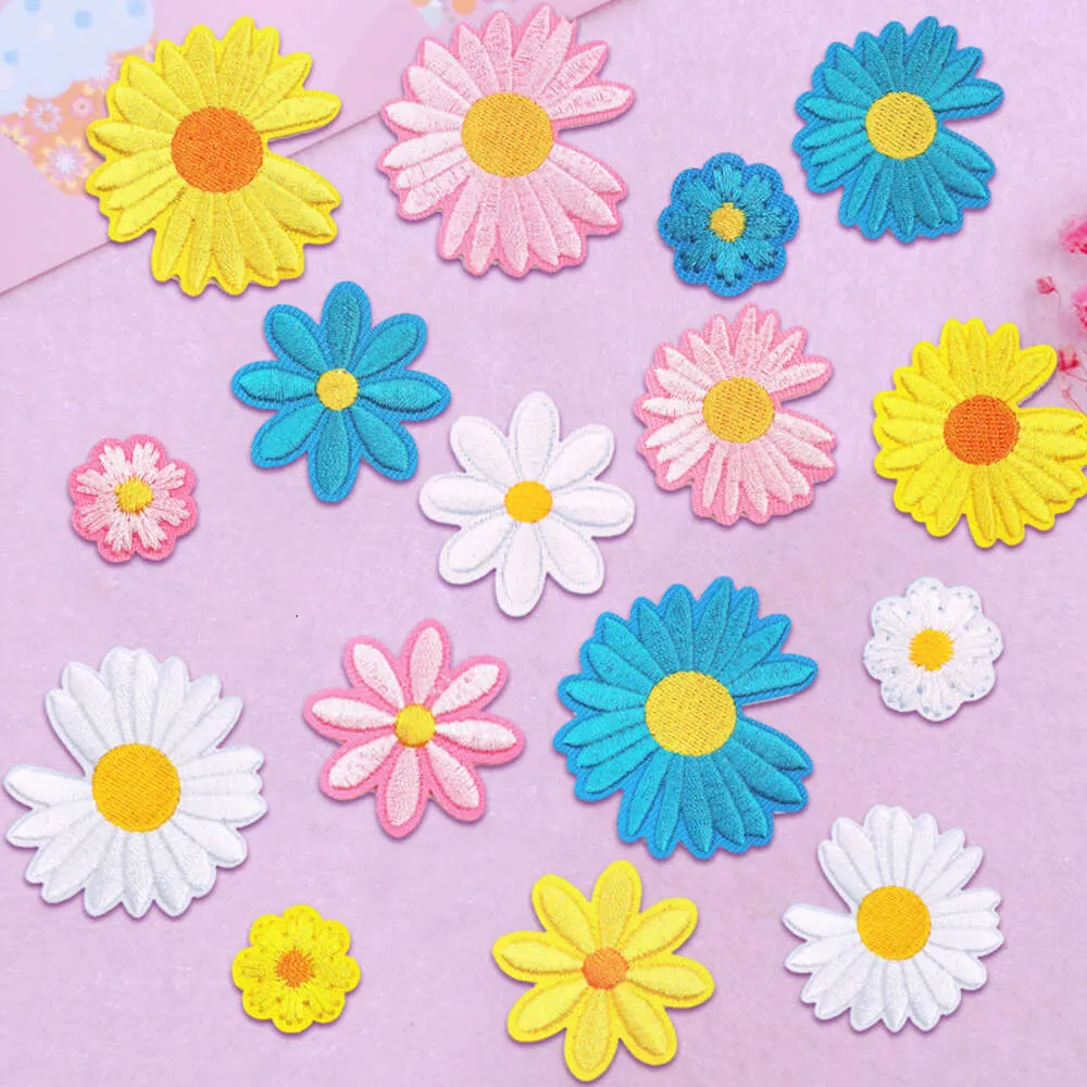 Daisy Flower Embroidered Patches For... From Hometool_company, $2.45 ...