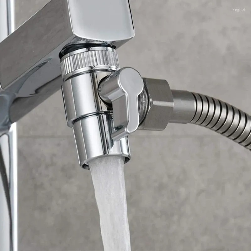 Universal Faucet Adapter & Diverter Valve Kit - Kitchen, Bathroom ...