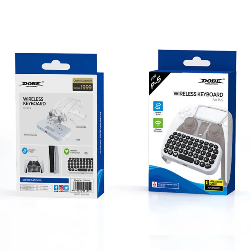 DHgate.com:Wireless Bluetooth Mini Keyboard for PS5 Game Controllers ...