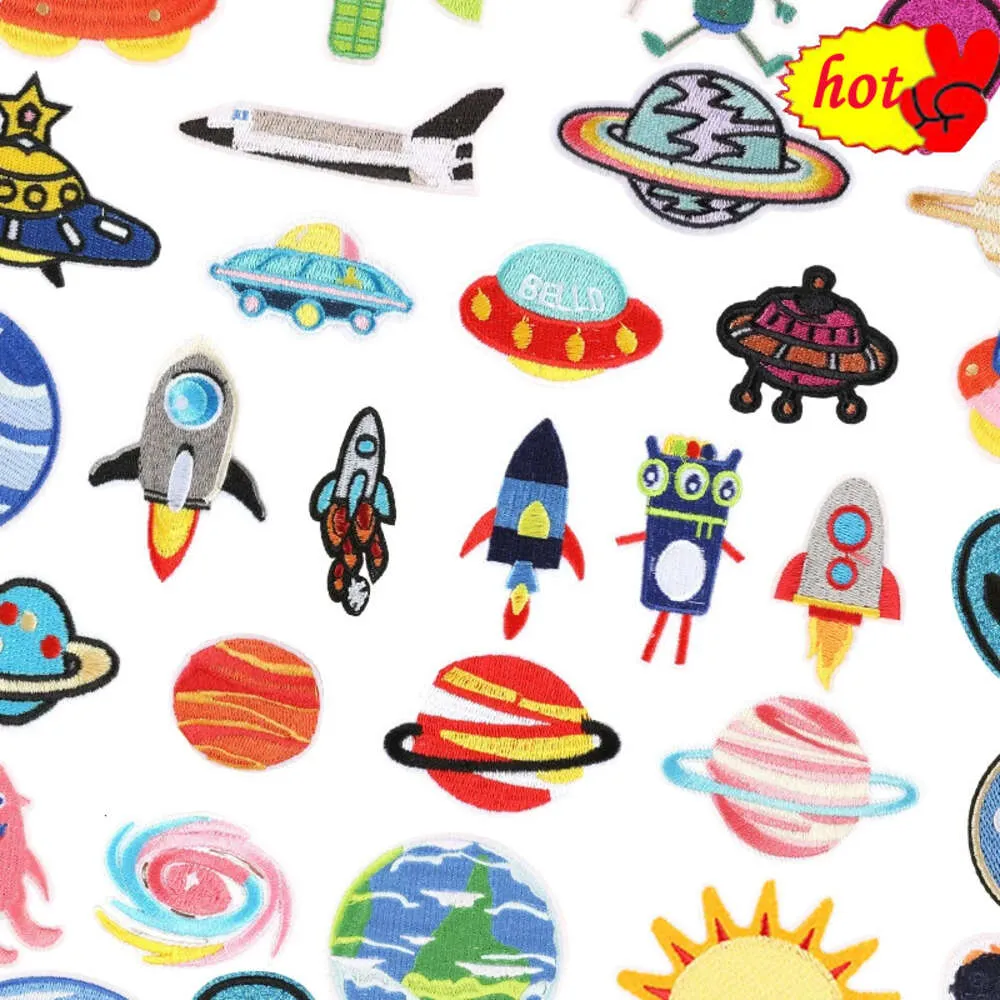 DHgate.com:Star Anime Patch Iron-On Embroidered Applique for Kids ...