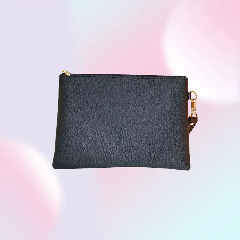 Zip Coin Pouch Clutch Wallet Unisex Coated PP Material Cashmere Lining ...